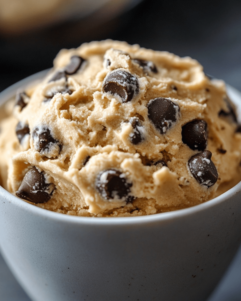 Greek Yogurt Cookie Dough (High-Protein, No-Bake Treat)