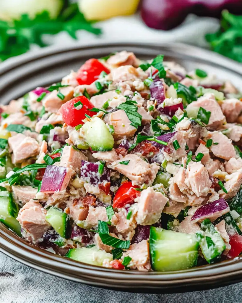 10-Minute Mediterranean Tuna Salad