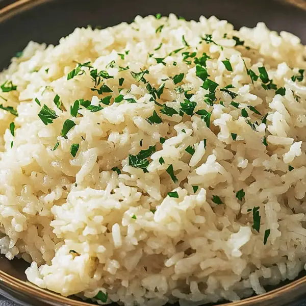 Garlic Parmesan Rice