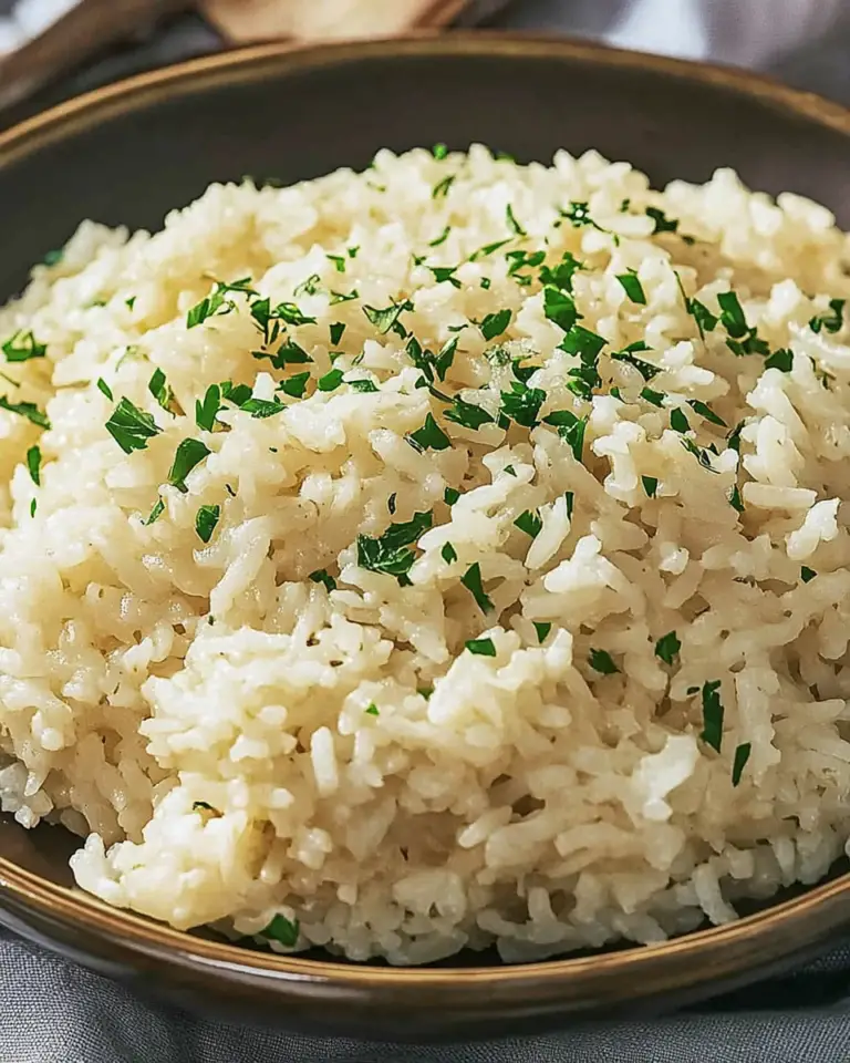 Garlic Parmesan Rice