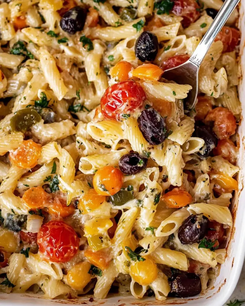 Baked Mediterranean Pasta