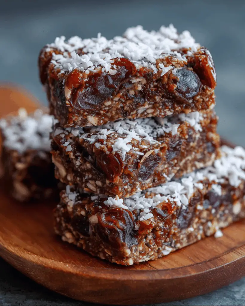 No-Bake Date Bars: The Perfect Healthy Snack